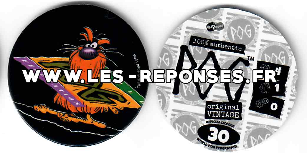 Acheter Pog N°30 (série 1 édition 2021)